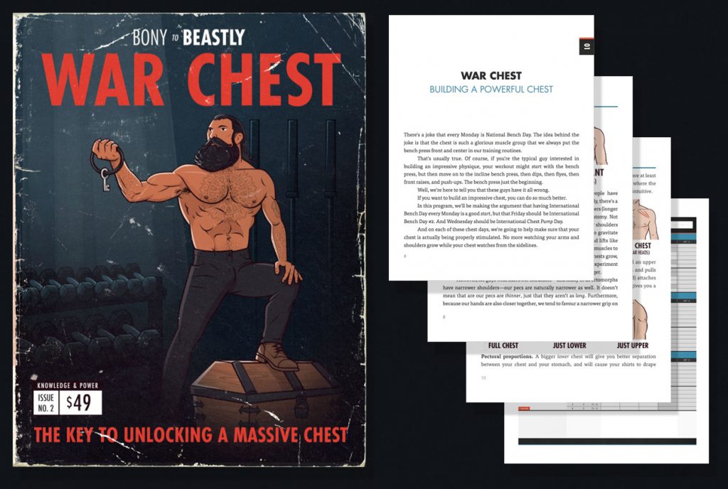 War Chest: the Chest-Focused Workout Routine | Bony to Beastly
